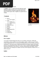 Fire Building & Camp Cookery Guide | PDF