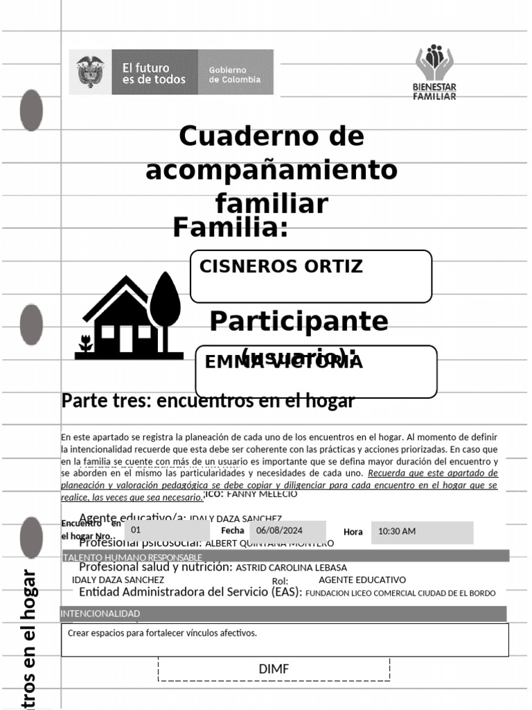 01 08 2024 Emma Victoria Cisneros Ortiz Retiro Dos 242 | PDF ...