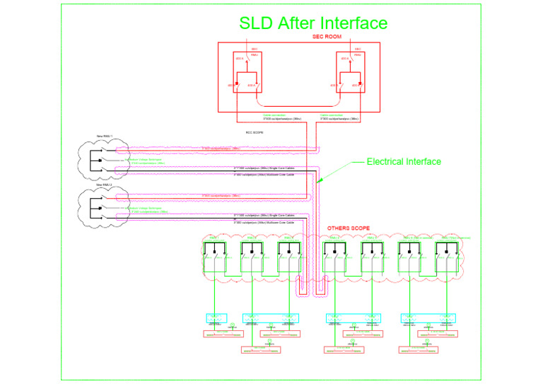 RMU Single Line Diagram Overview | PDF | Electricity | Electrical ...