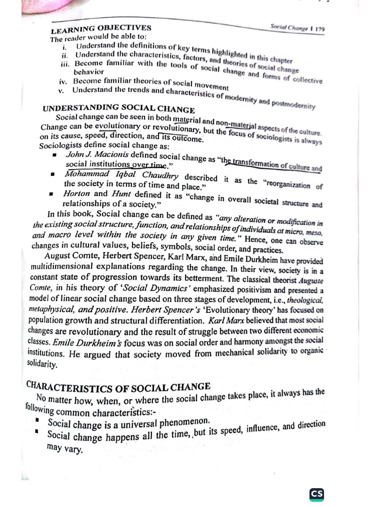 Social Change. | PDF