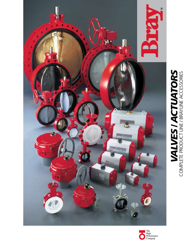 Bray Butterfly Valve Product Overview | PDF | Valve | Actuator