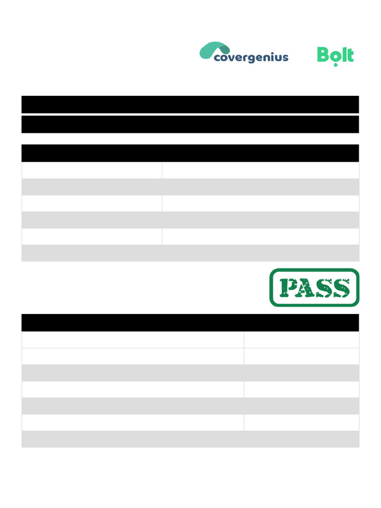 Inspectionreport 327369 | PDF | Rear Wheel Drive Vehicles | Motor Vehicle