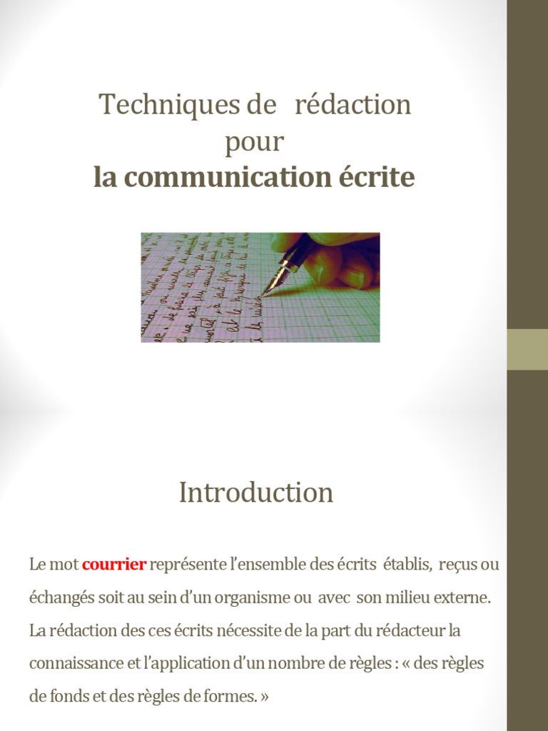Techniques de rédaction efficace | PDF | Phrase | Mise en page