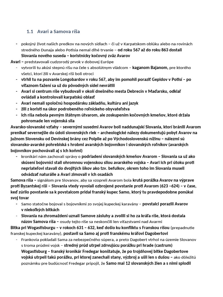 Samova Ríša | PDF