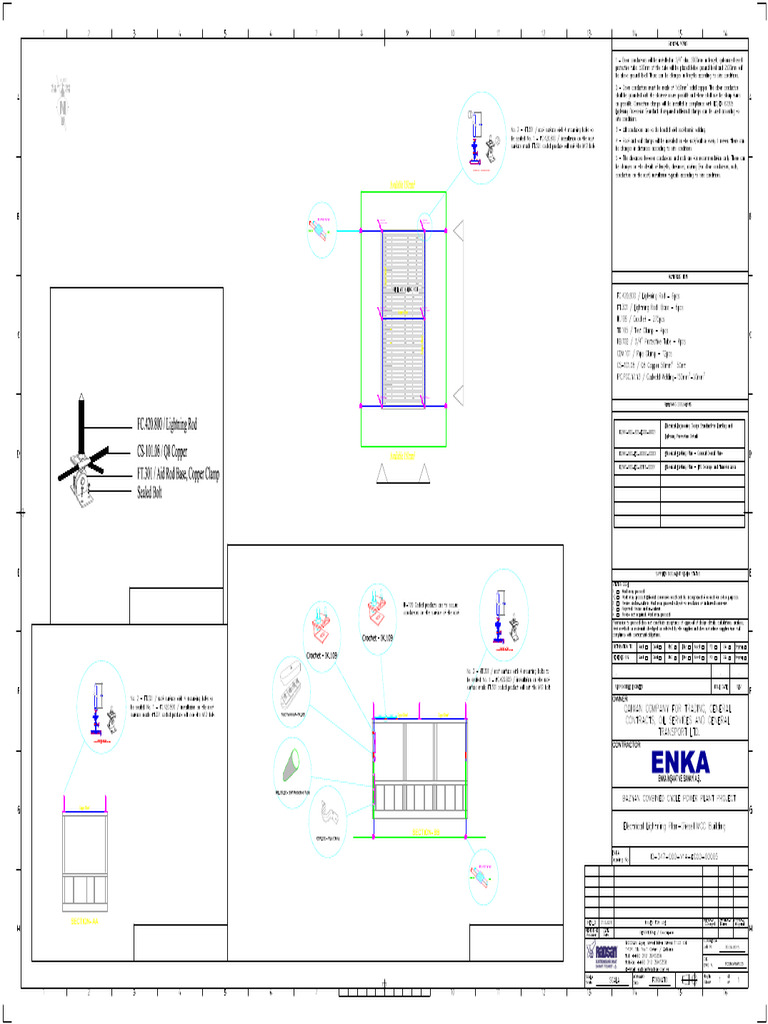 IQ347-000-V1A-EG00-00005-0 Electrical Lightning Plan - Diesel MCC Building | PDF