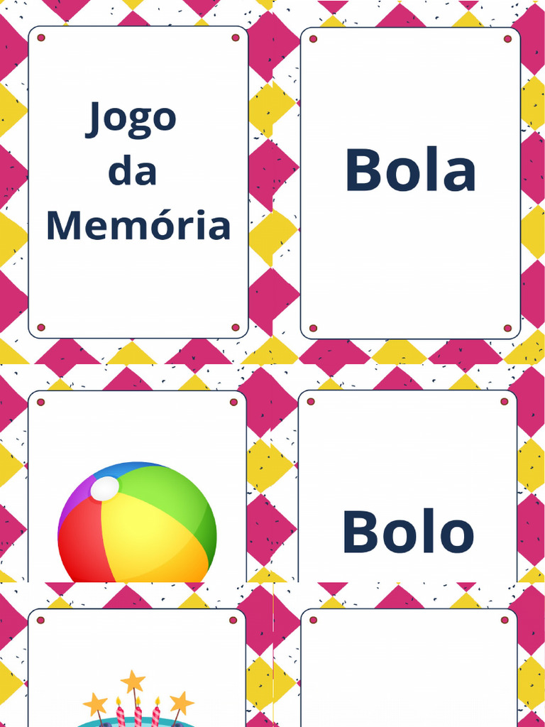 Jogo da memória com fts | PDF