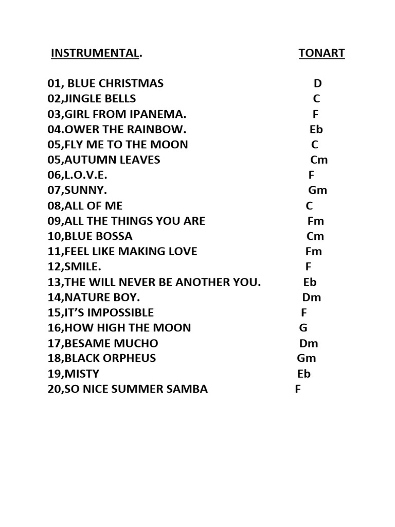 Instrumental Pdf