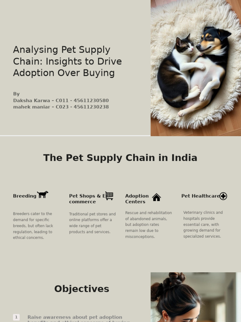 Analysing Pet Supply Chain Insights To Drive Adoption Over Buying | PDF ...