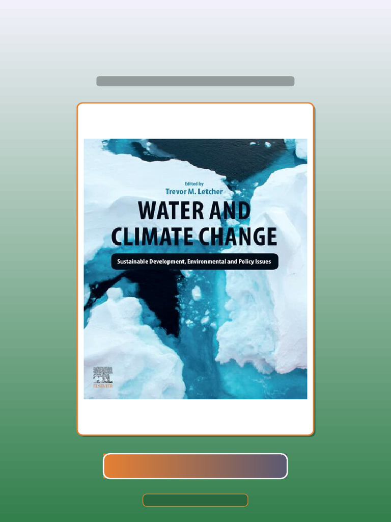 Water and Climate Change Sustainable Development Environmental and ...