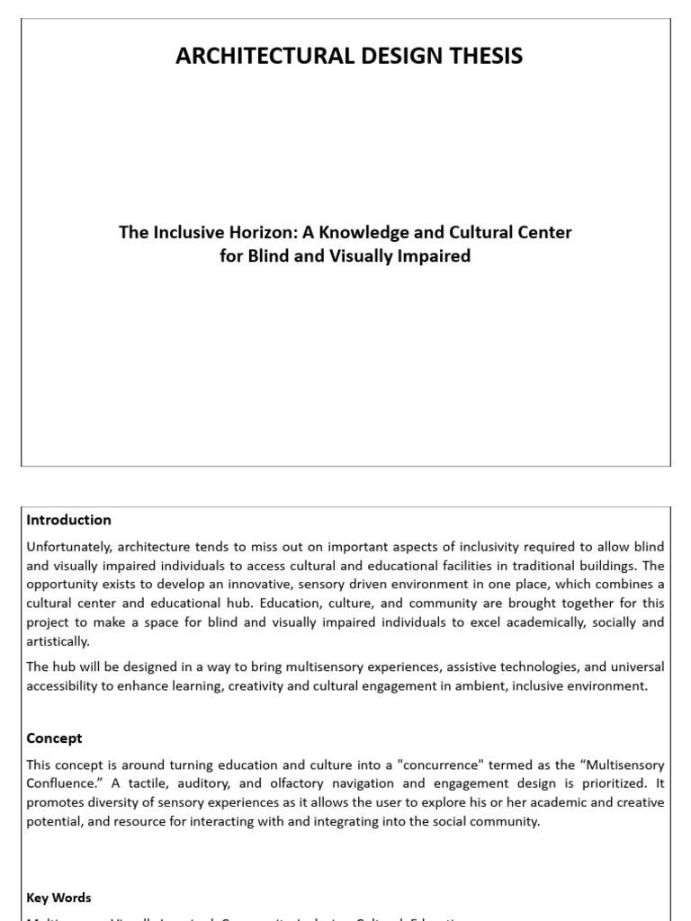 Inclusive Design for Visually Impaired | PDF | Cartesian Coordinate ...