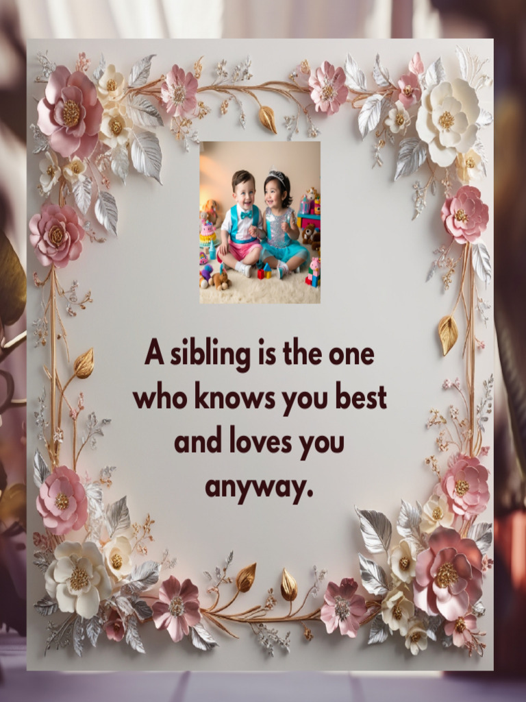 Sibling Quotes (4) | PDF
