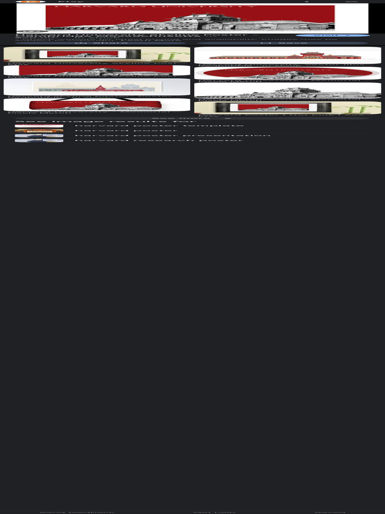 Harvard University Poster - Google | PDF