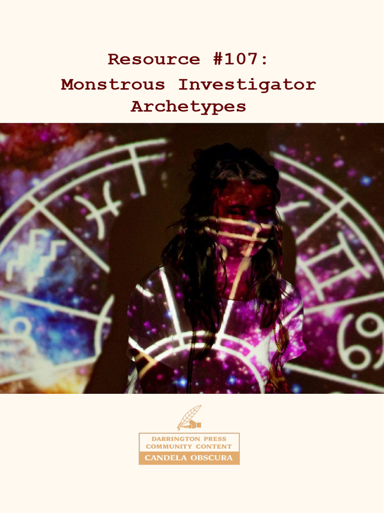 Monstrous Investigator Archetypes Guide | PDF | Werewolves