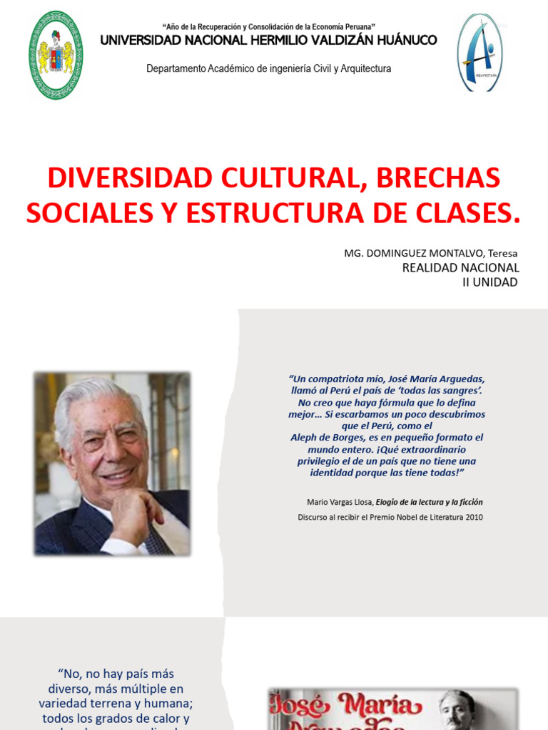 02.9. - Diversidad Cultural, Brechas Sociales y Estruc de Clases. (1) | PDF | Patrimonio ...