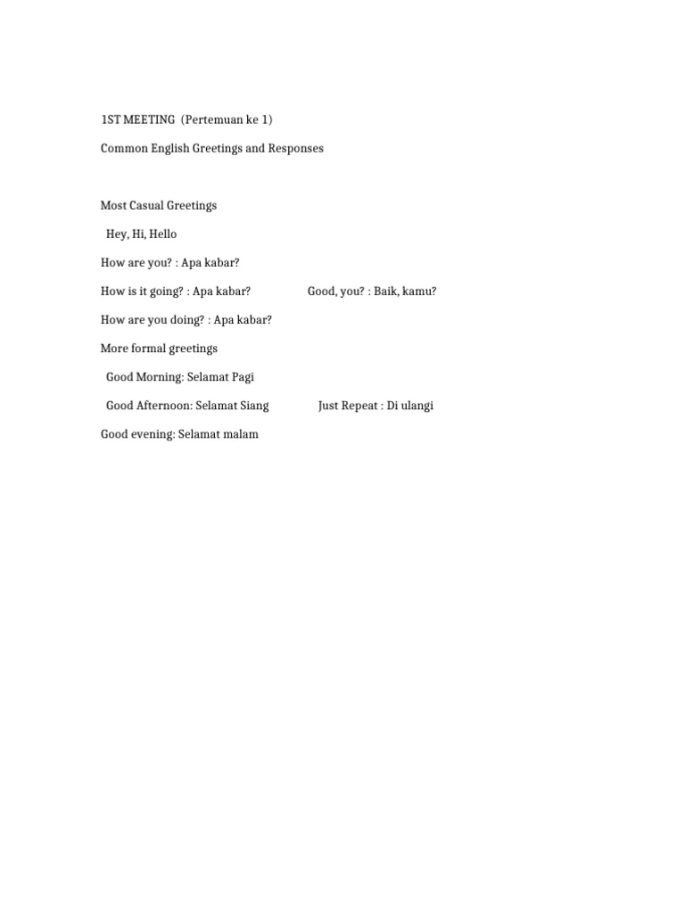 1st Meeting Visual | PDF