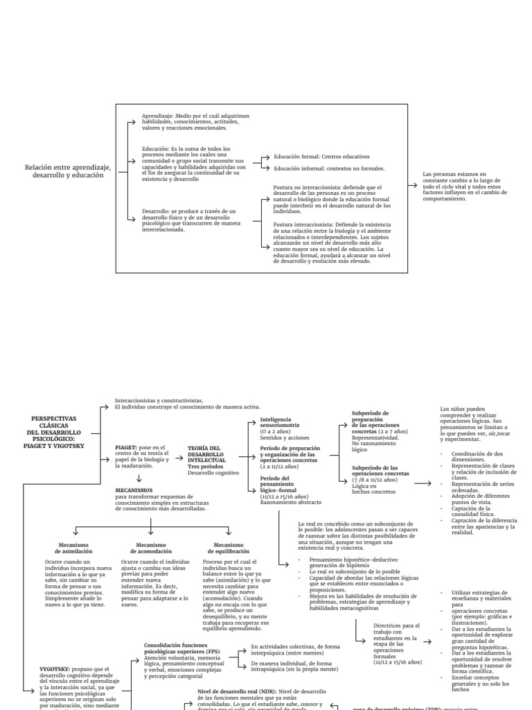 Esquemas | PDF | Pensamiento | Aprendizaje