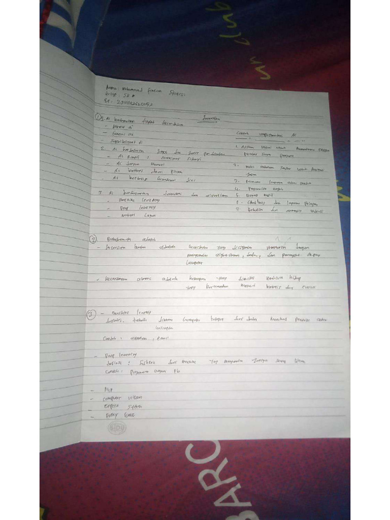 Tugas SK - TKB - Muhammad Fauzan Sy - 230057 | PDF