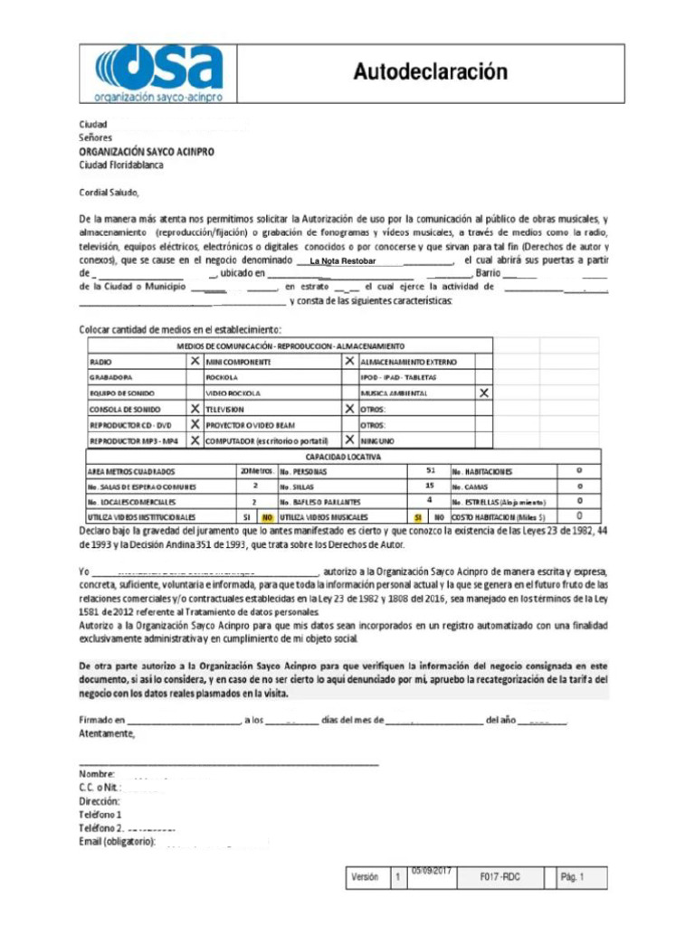 Sayco y Acinpro PDF | PDF