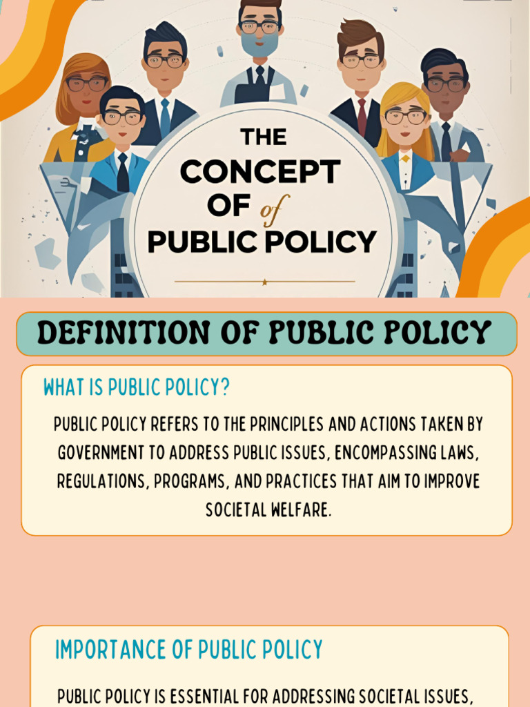 The Concept of Public Policy | PDF | Policy | Governance