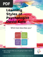 Experiential Learning Kolb PDF | PDF | Learning Styles | Learning Theory (Education)