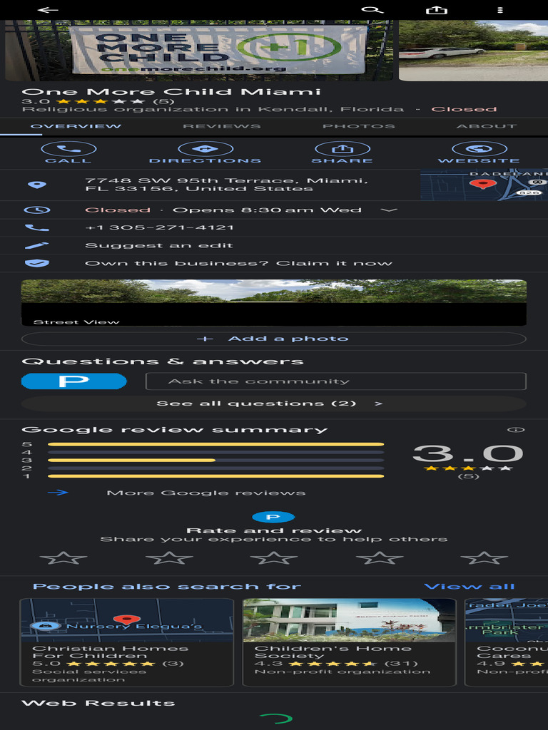 Orphanage Home Names in Florida - Google Search | PDF