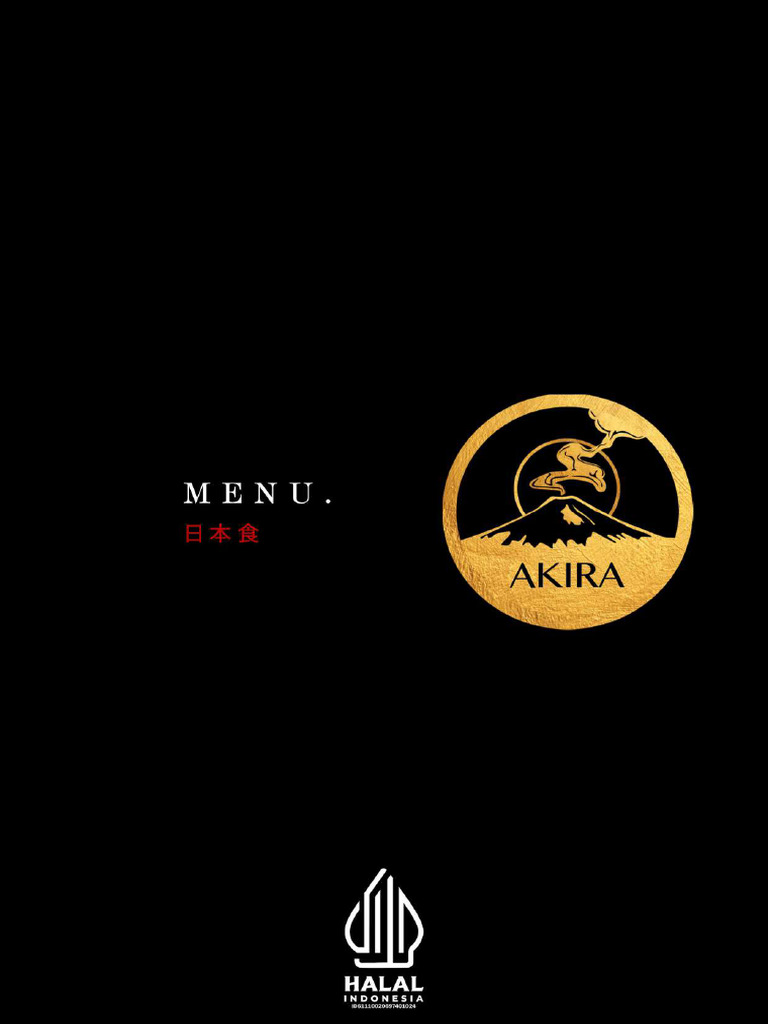 Menu Akira Donburi 2025 | PDF