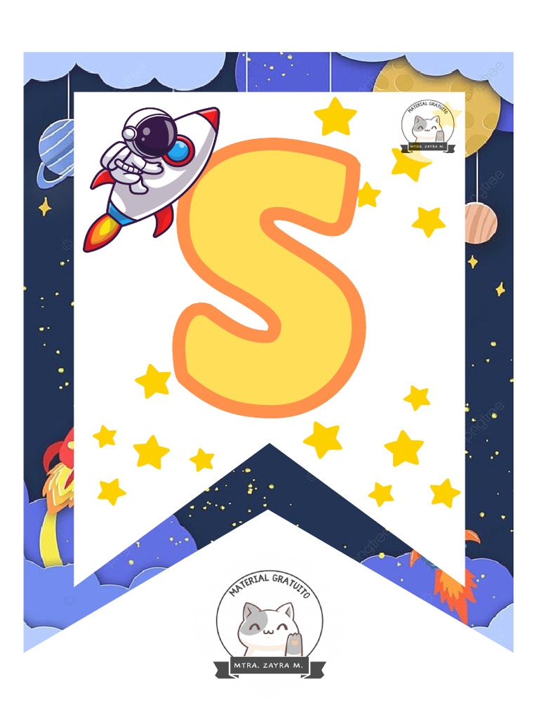 Banderines Soy Parte Del Universo | PDF
