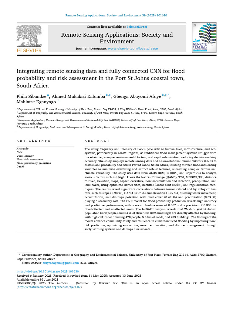 Probabilidad Uy Riesgo de Inundacion | PDF | Receiver Operating Characteristic | Flood
