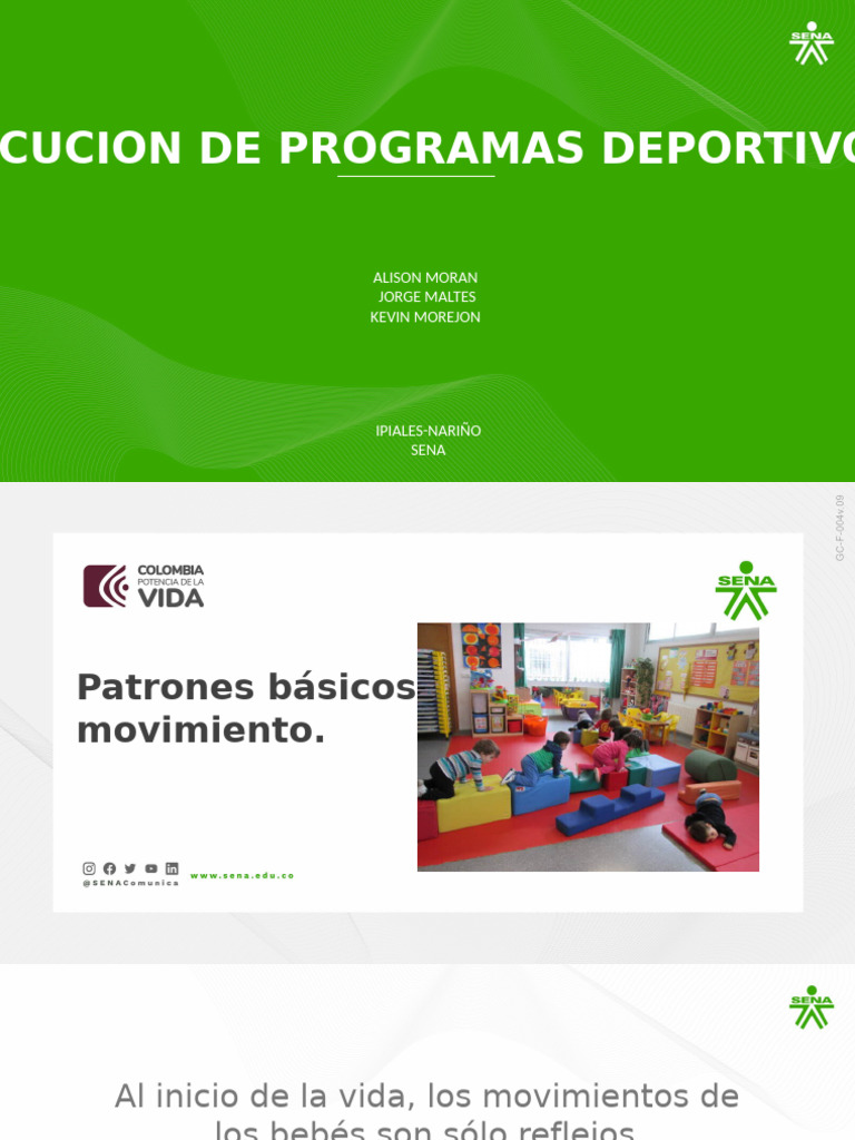 Presentacion Patrones Basicos de Movimiento | PDF