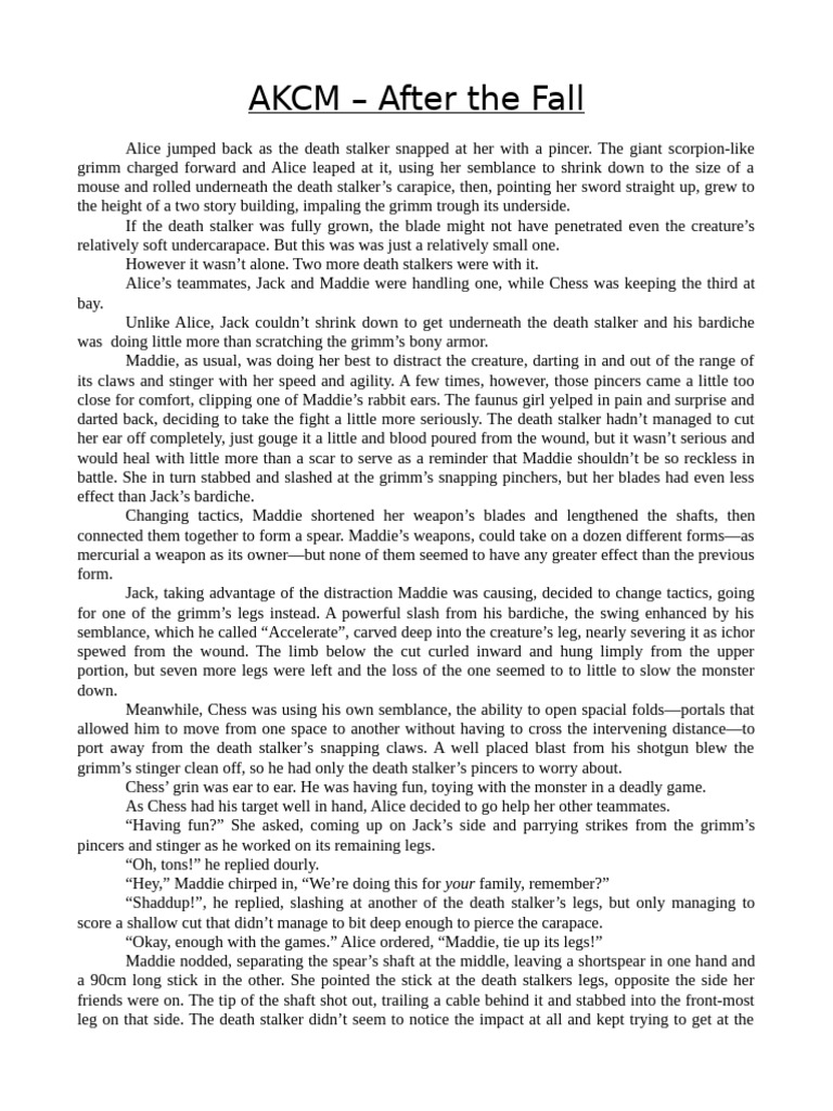 AKCM - After the Fall | PDF | Shotgun