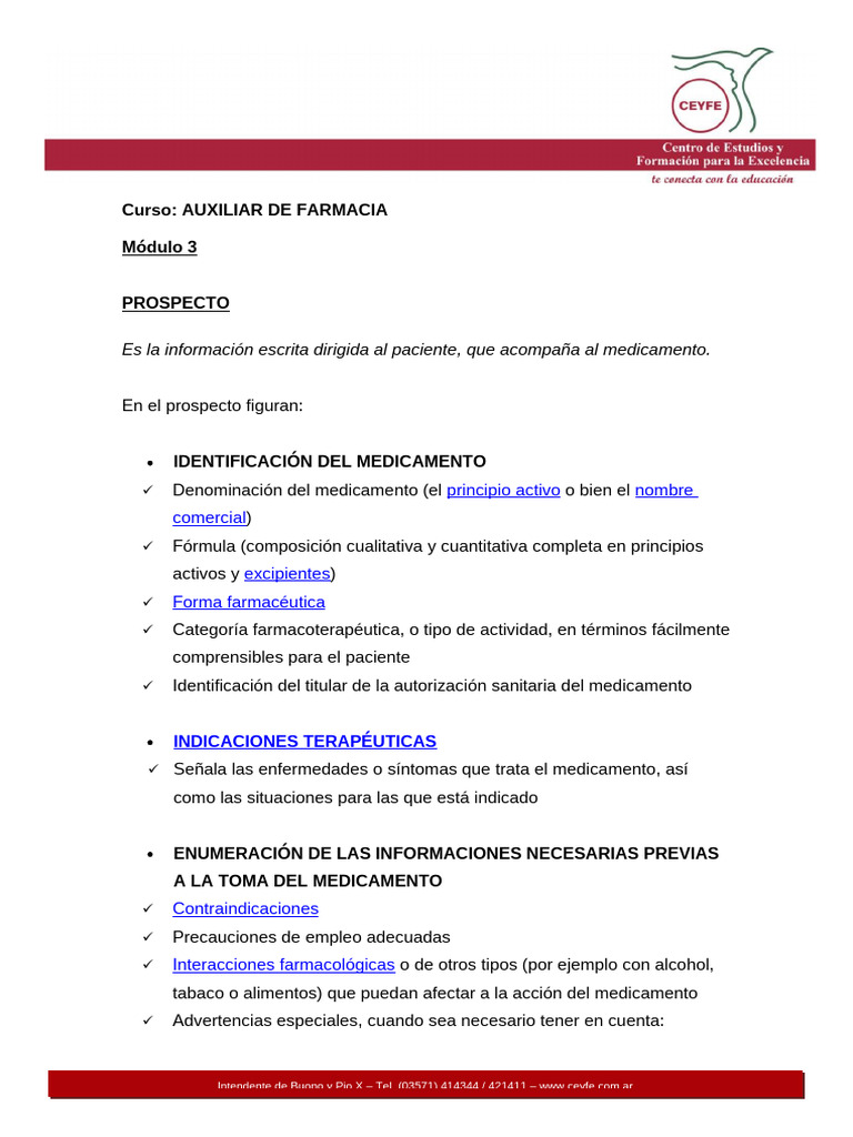 Modulo 3 Parte 1 | PDF | Medicamentos con receta | Farmacología