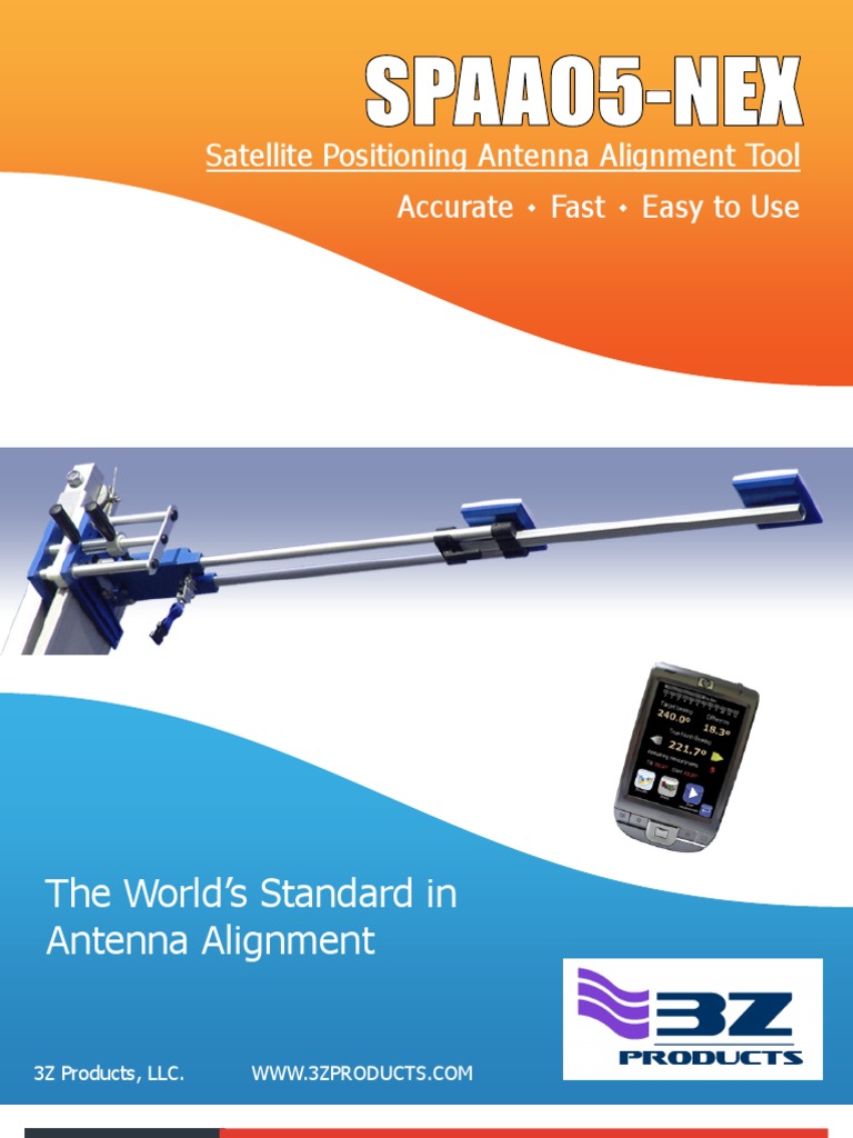 GPS-Based Satellite Positioning Antenna Alignment Tool Provides Fast ...