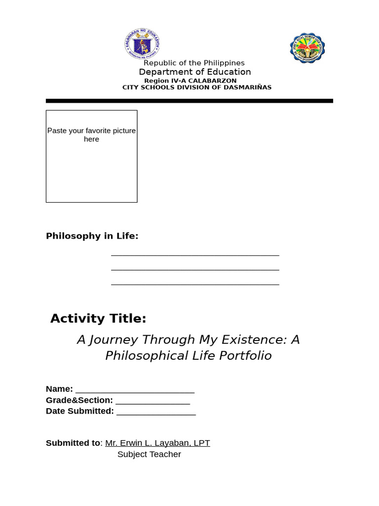 Performance Task2 Philo 1 | PDF | Liberal Arts Education