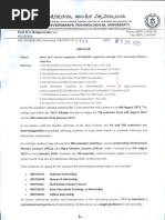 Important VTU Internship Guidelines | PDF
