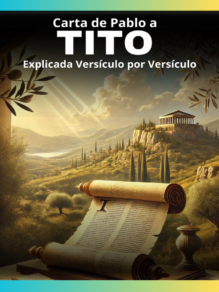 Carta+de+Pablo+a+Tito+ +Explicada+Versículo+Por+Versículo | PDF | Fe | Pablo el apóstol