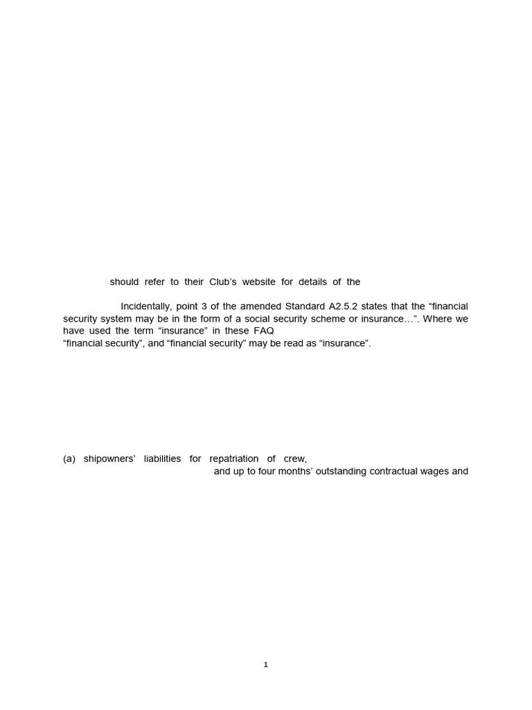 MLC Cert Faq | PDF | Reinsurance | Insurance