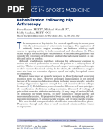FAI Non-Operative Rehab Protocol Guide | PDF | Musculoskeletal ...