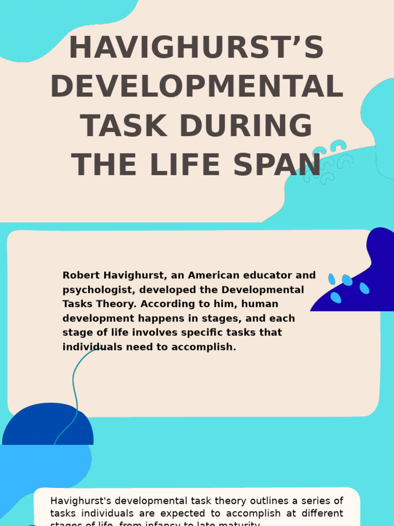 Perdev PPT Havighurts Developmental Task | PDF | Developmental ...