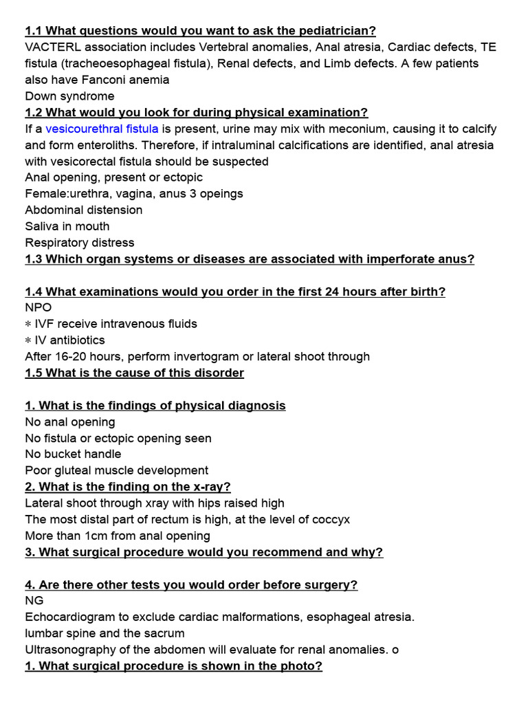 Imperforate Anus.pdf | PDF