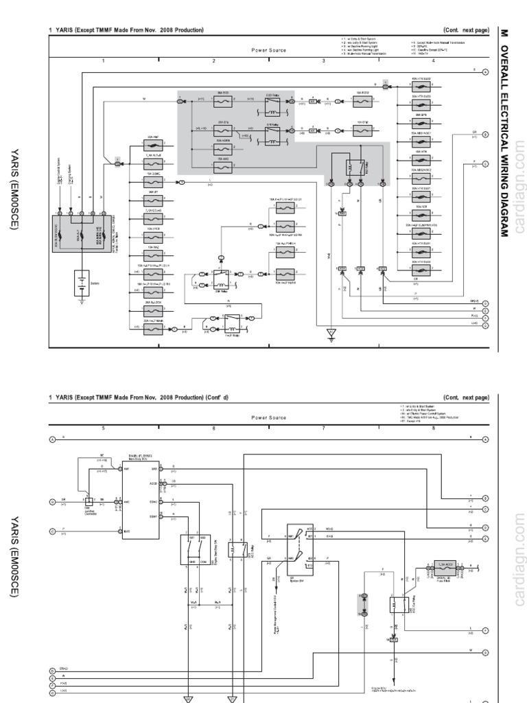2sz Engine Wiring Power Source | PDF