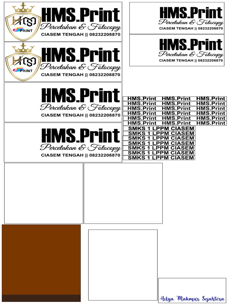 Desain Sablon Kaos Hms | PDF