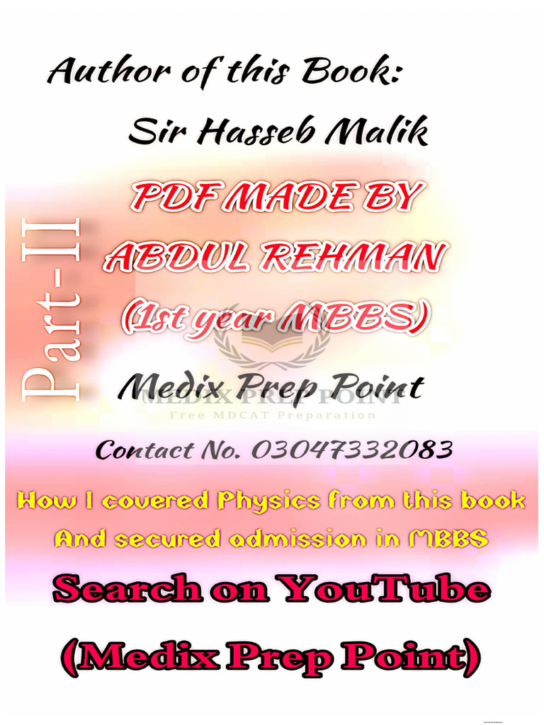 Expert Physics 2nd Year | PDF