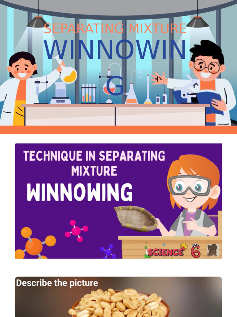 separating mixture grade 6 lesson in Science | PDF