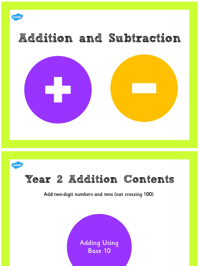 T N 1964 Year 2 Adding 2 Digit Numbers and Tens Not Crossing 100 With ...