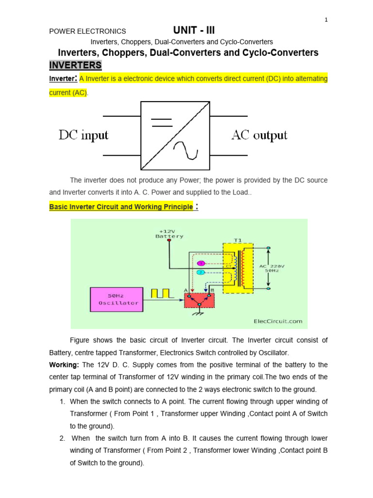 all in one | PDF | Power Inverter | Power Electronics
