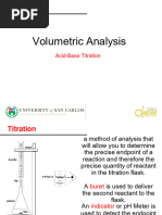 Titrimetric Methods of Analysis | PDF | Titration | Chemistry
