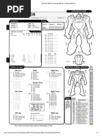 Elemental Battle Armor Record Sheet | PDF | Battle Tech
