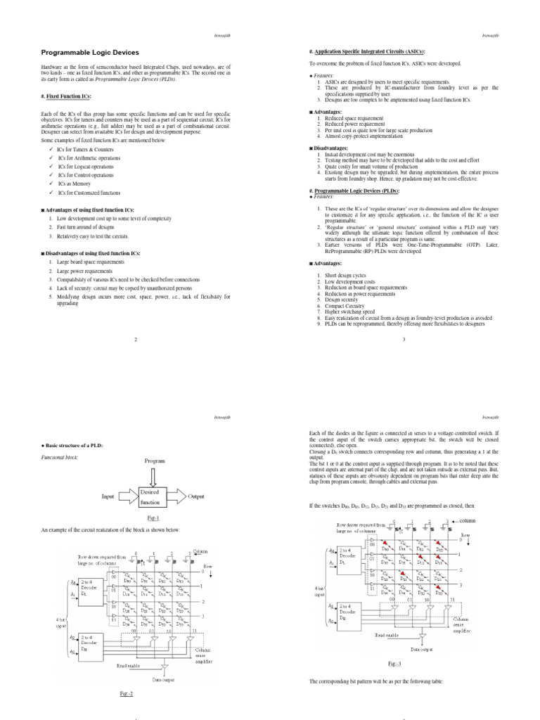 1_Programmable_ Logic_ Devices (2 Files Merged) | PDF | Field Effect ...