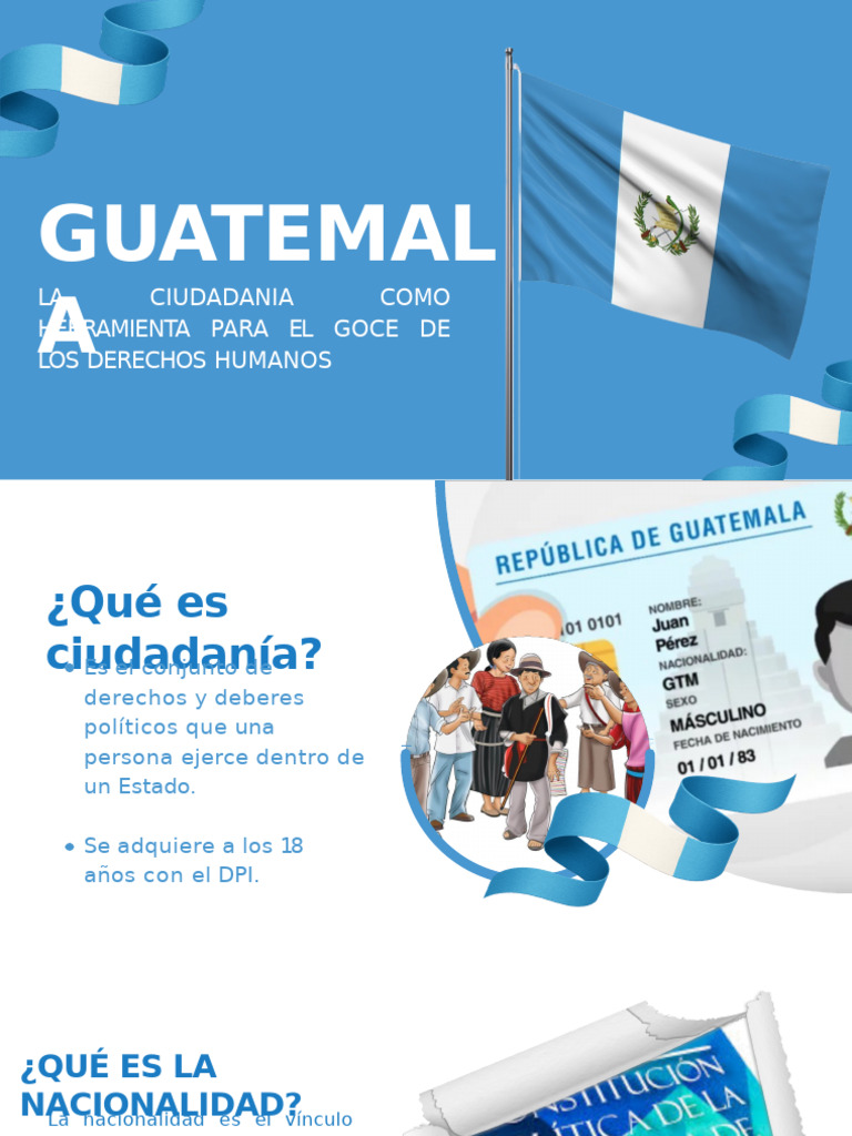 La ciudadanía como herramienta para el goce de los D'H | PDF