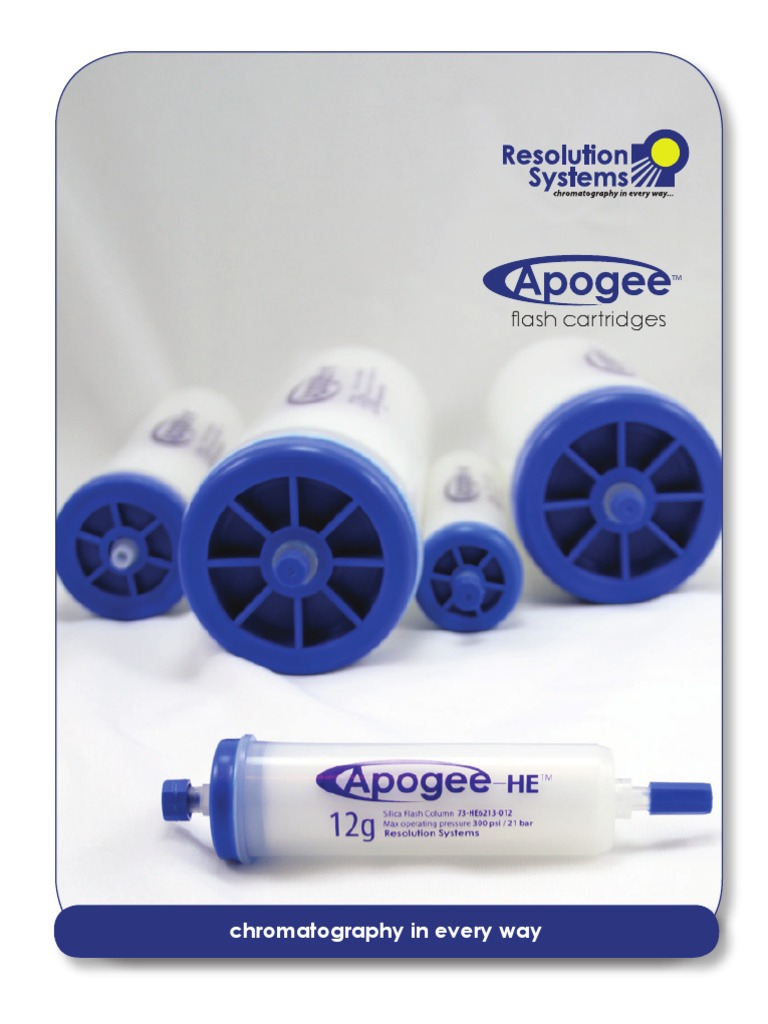 Apogee Flash Columns | PDF | Thin Layer Chromatography | Chromatography